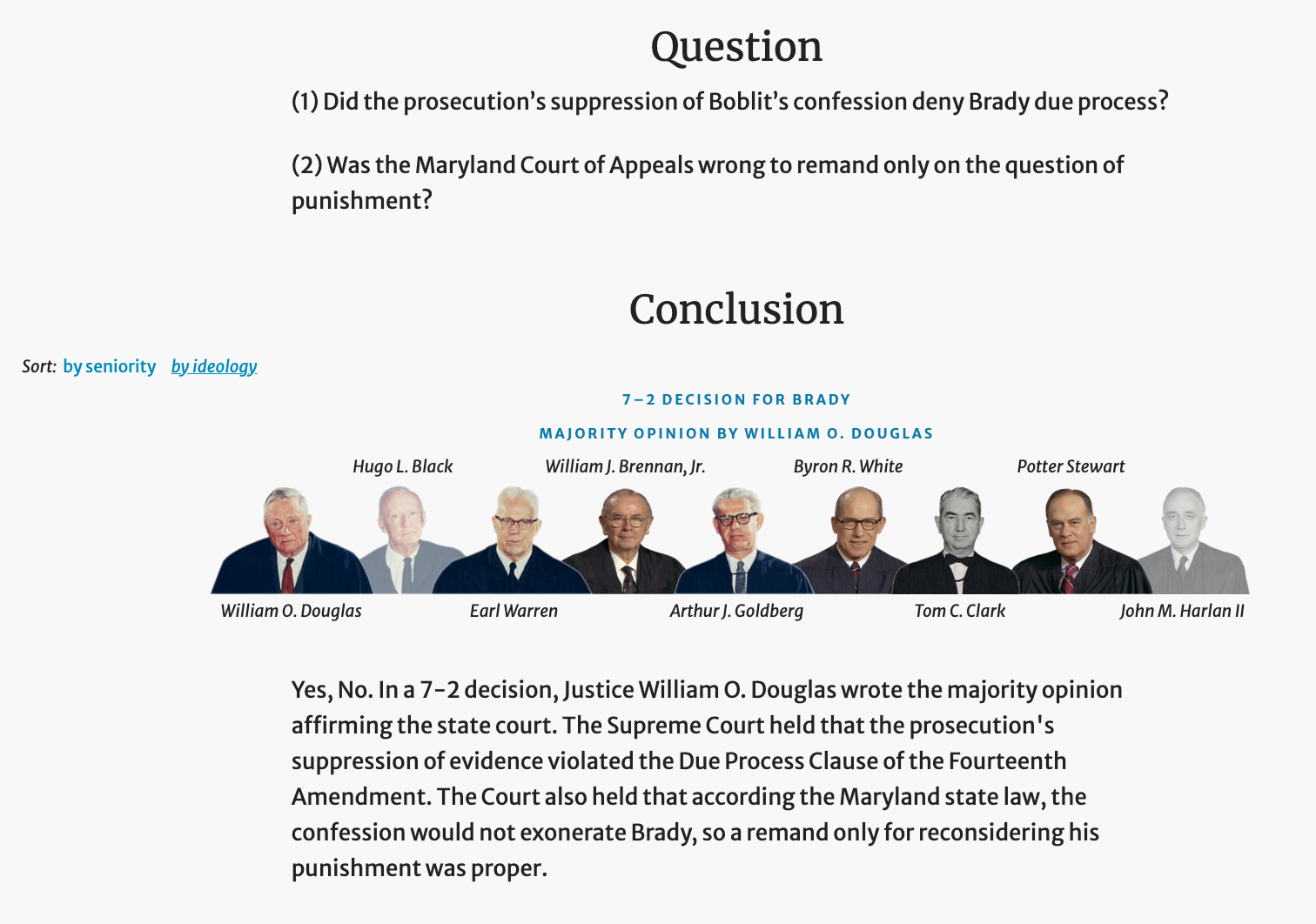 O caso Baldwin e a responsabilidade do MP à luz do precedente Brady vs ...